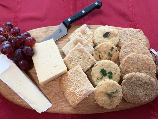 Recipe - Advanced - A trio of Savoury Crackers | Time to Cook